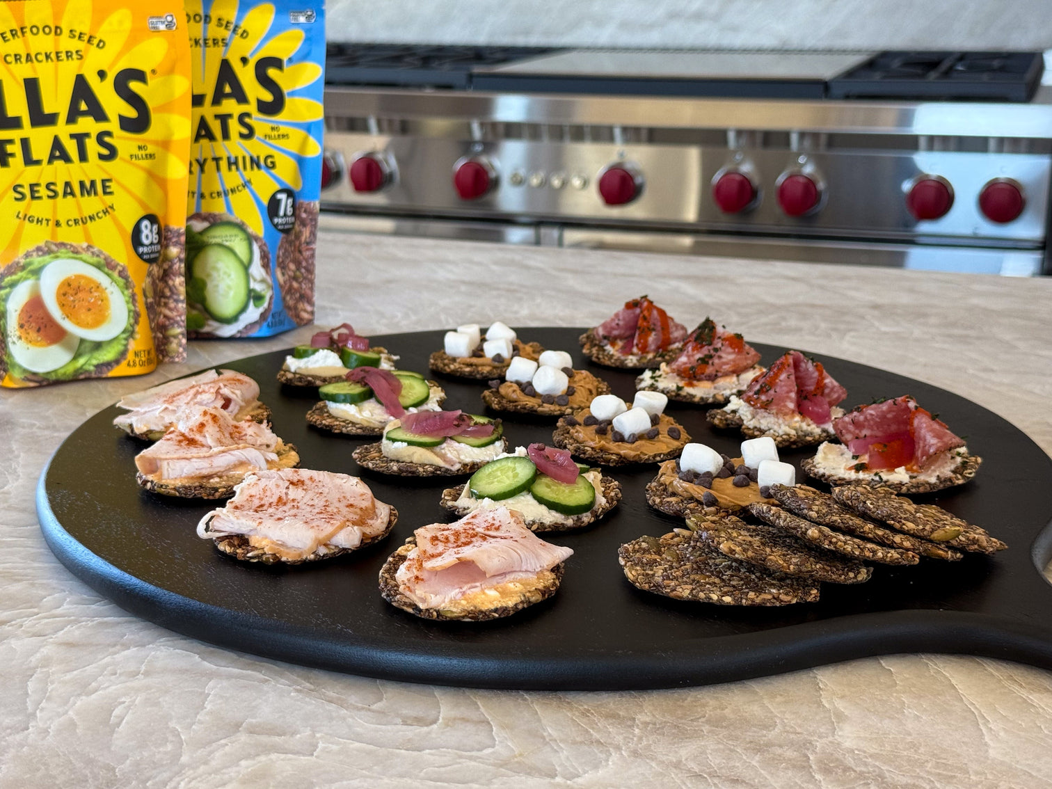 Supermodel Snack Ideas With Ella’s Flats | The List by Bethenny ...